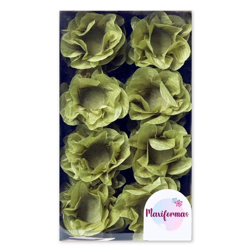 Forminha Decorativa Anitta 81 Verde Pistache 40 Unidades Maxiformas