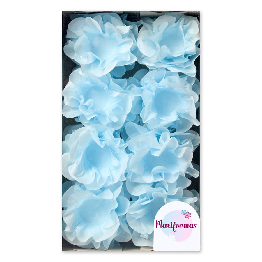 Forminha Decorativa Anitta Azul Candy Color 40 Unidades MAXIFORMAS I ...