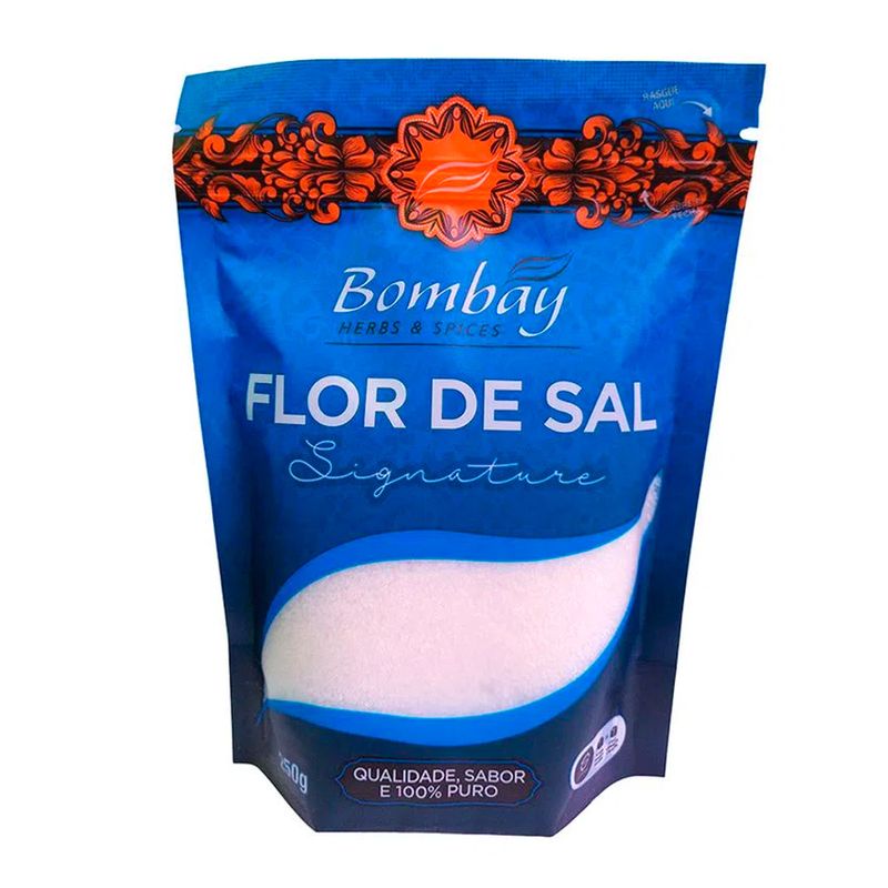 Flor De Sal Signature Granel 250G BOMBAY - Loja Santo Antonio