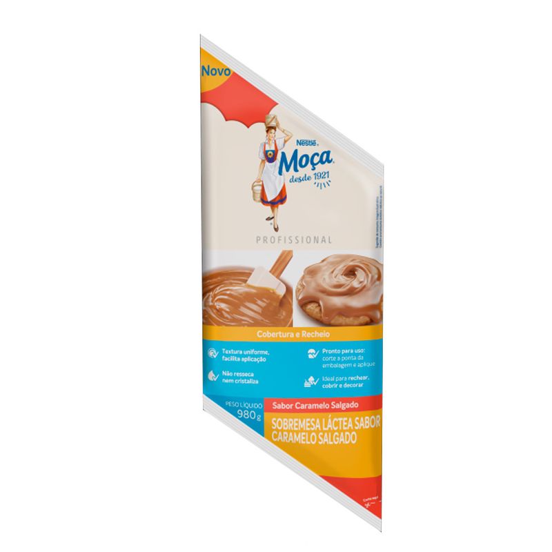Moça Caramelo Salgado NPRO 980G NESTLE - Loja Santo Antonio
