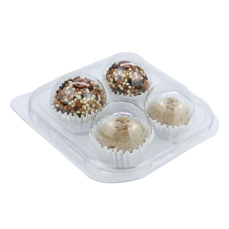 EMBALAGEM PARA BRIGADEIRO BLISTER PARA 4 DOCES - 10UN (P0575) YINPACK ...