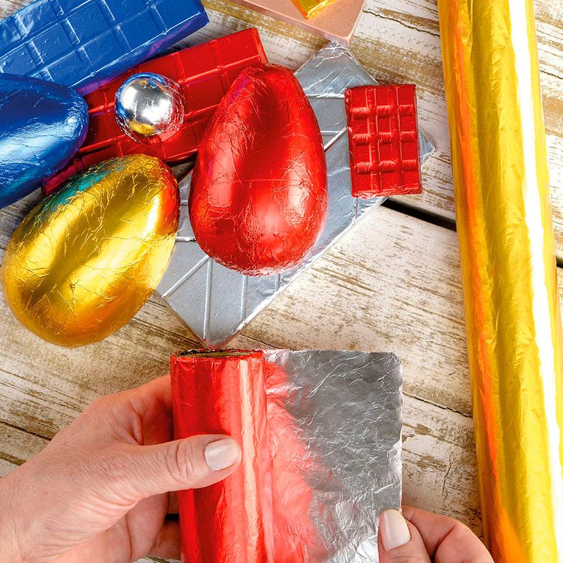 Papel Chumbo Prata 40x50 C/40 un - CROMUS - Loja Santo Antonio