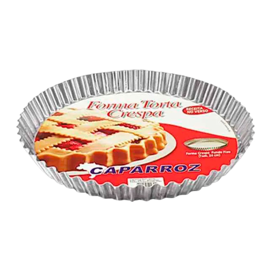 Forma Torta Crespa 20X2,6Cm Fundo Fixo 0269 CAPARROZ - Loja Santo Antonio
